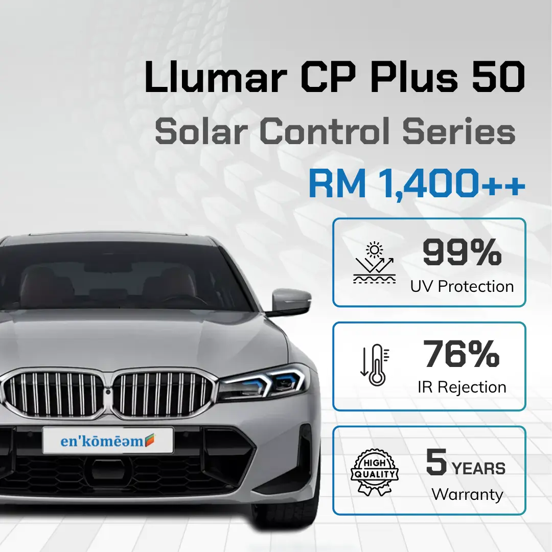 LLumar CP Plus 50 - Solar Control Series - Encomium Tint